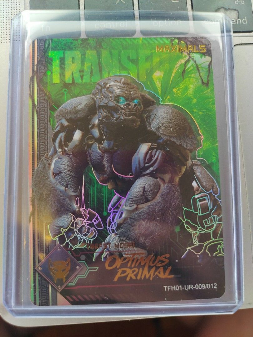 Optimus Primal Card, 興趣及遊戲, 玩具 & 遊戲類 - Carousell