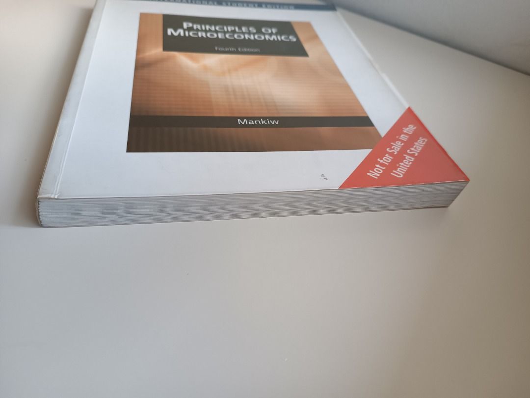 [ORIGINAL COLLEGE UNIVERSITY TEXTBOOK] Principles of Microeconomics 4th ...