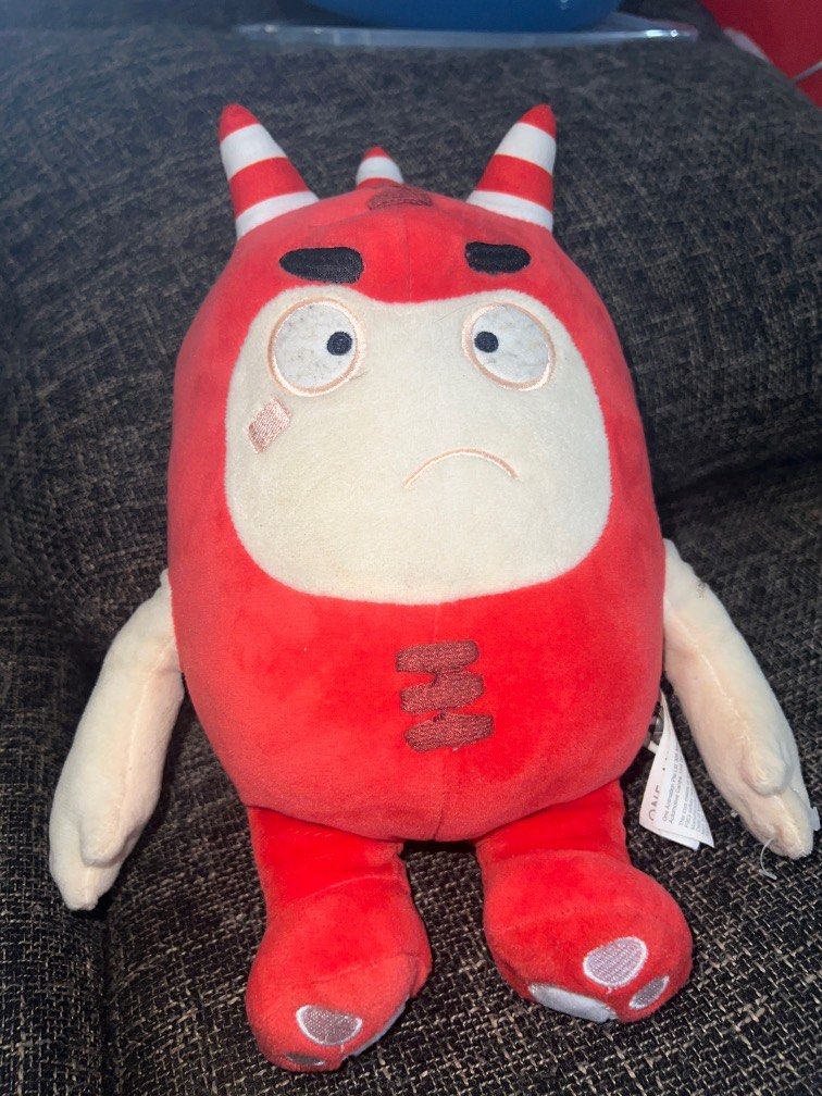 Original Oddbods Red, Hobbies & Toys, Toys & Games on Carousell