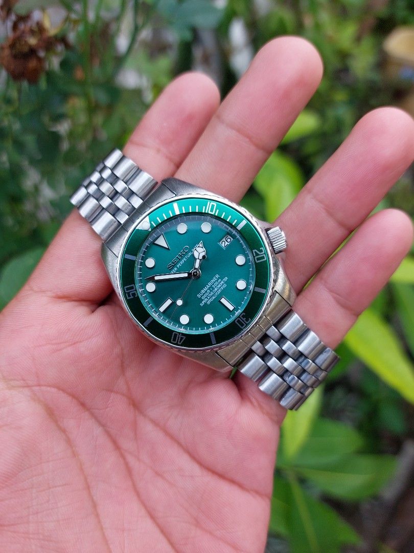 Original Pre-owned Seiko Medium/Unisex HULK SUBMARINER Mod Automatic ...