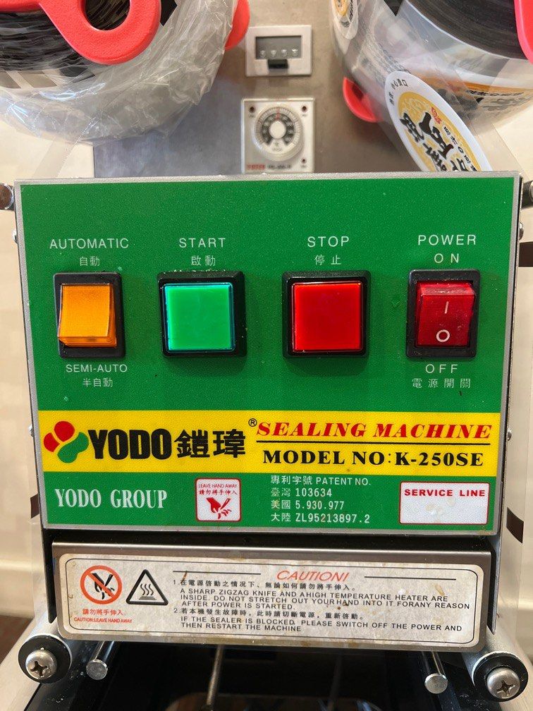 Original YODO Cup Sealer Machine, TV & Home Appliances, Kitchen ...