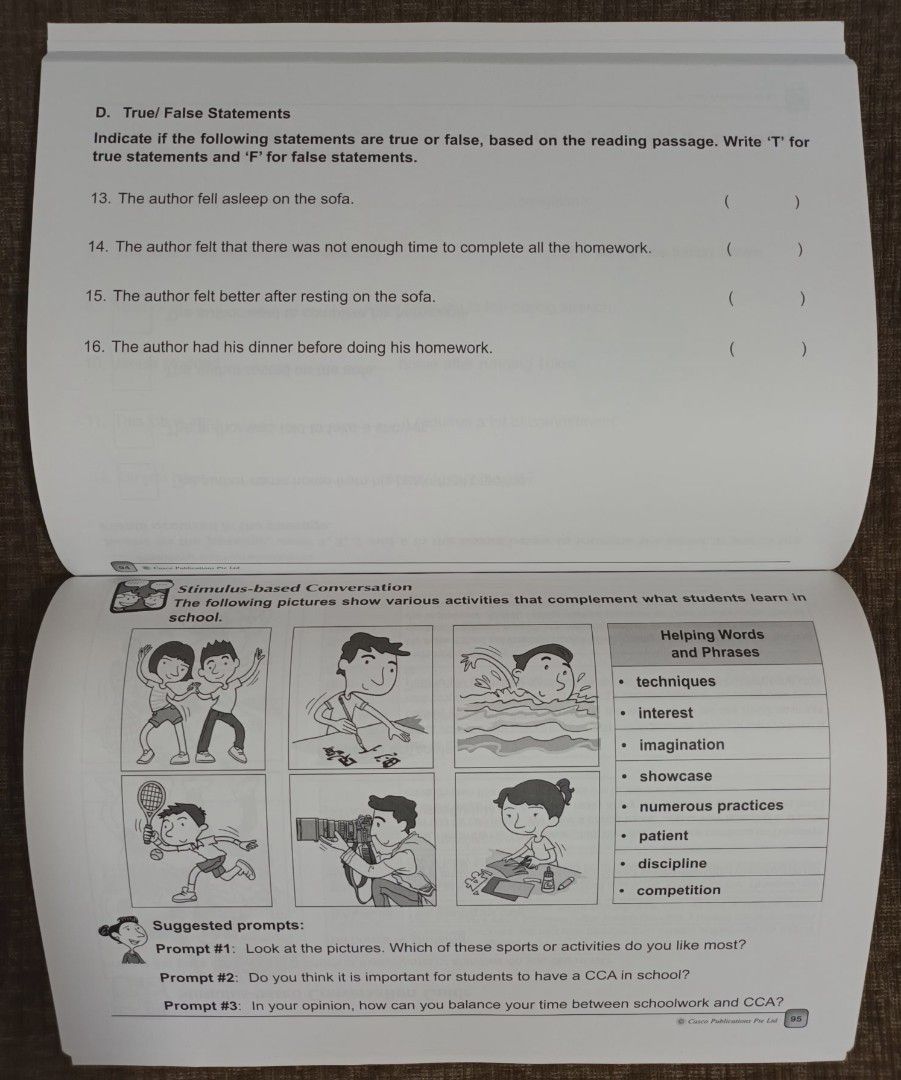P4 English Oral Essential Guide, Hobbies & Toys, Books & Magazines ...
