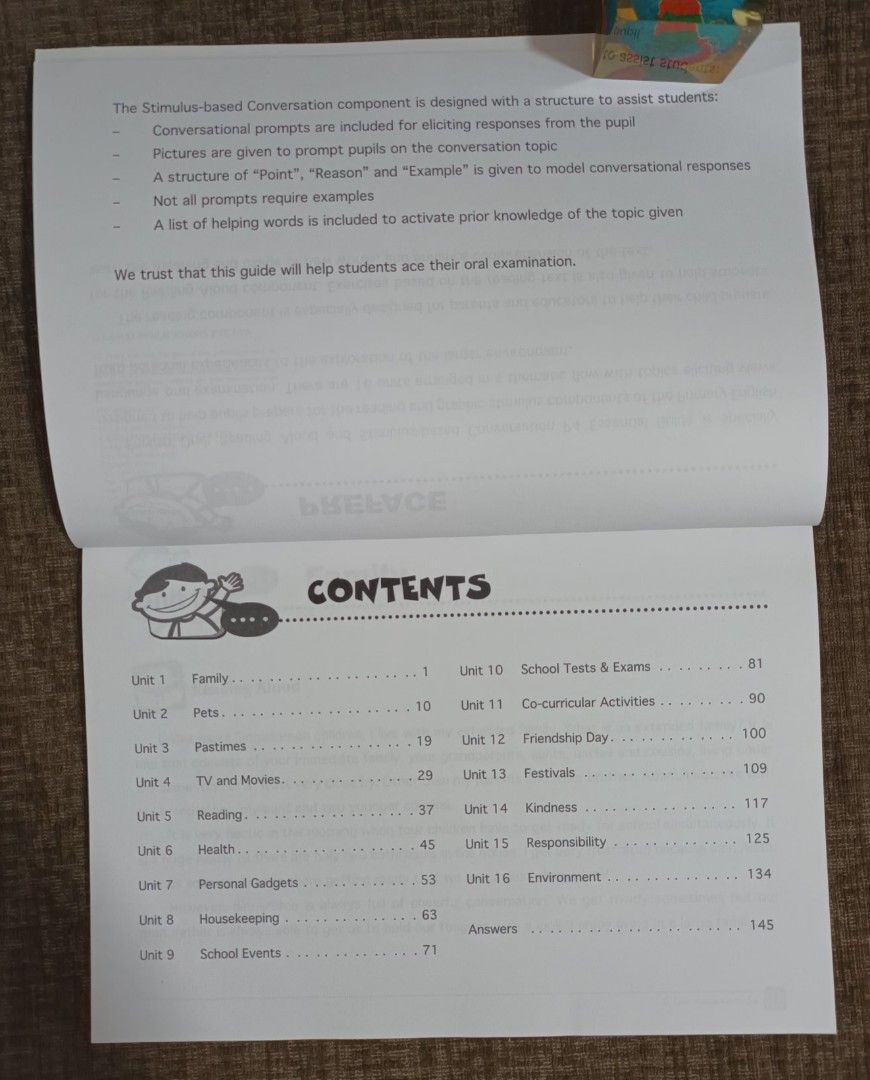 P4 English Oral Essential Guide, Hobbies & Toys, Books & Magazines ...