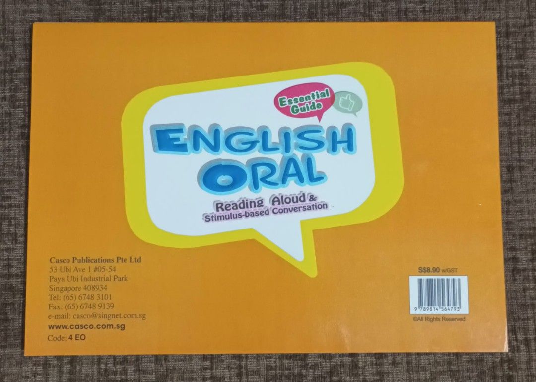 P4 English Oral Essential Guide, Hobbies & Toys, Books & Magazines ...