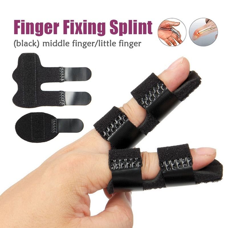 Pain Relief Finger Support Trigger Corrector Finger Fixing Splint Brace ...