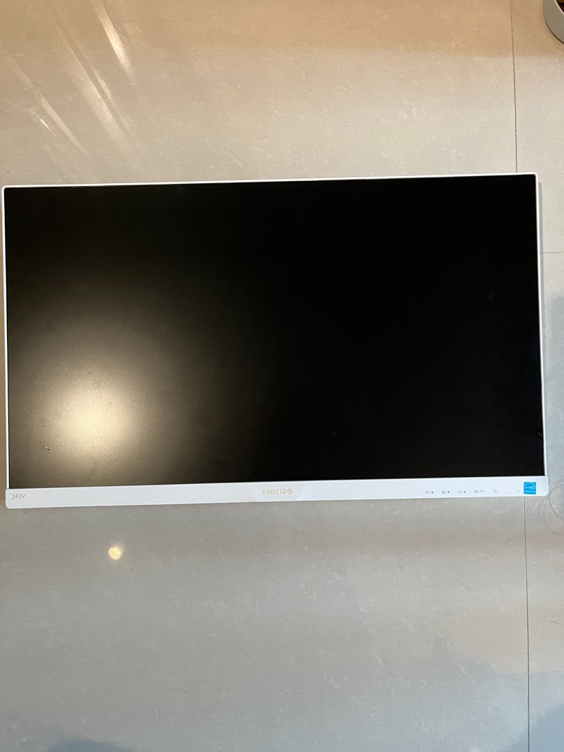 Philips 243V7 飛利浦24吋Full HD 液晶顯示器, 電腦＆科技, 電腦周邊及配件, 電子屏幕 - Carousell