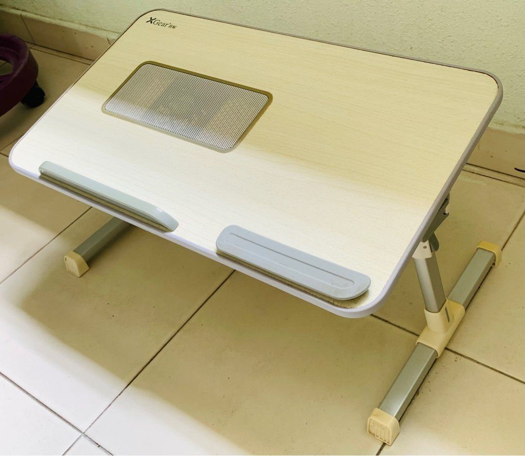 Portable Desk for Bed, Angle and Height Adjustable Laptop Bed Desk ...