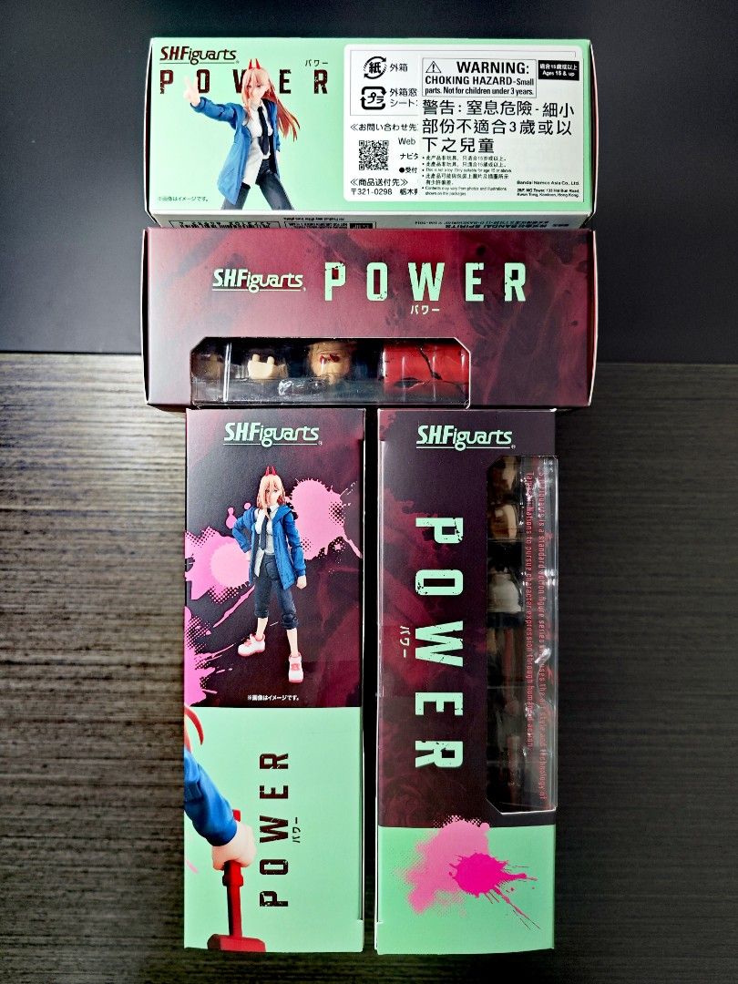 全新現貨⭐Power 帕瓦 SHF 電鋸人 鏈鋸人 血之惡魔 Bandai 行貨 行版, 興趣及遊戲, 玩具 & 遊戲類 - Carousell