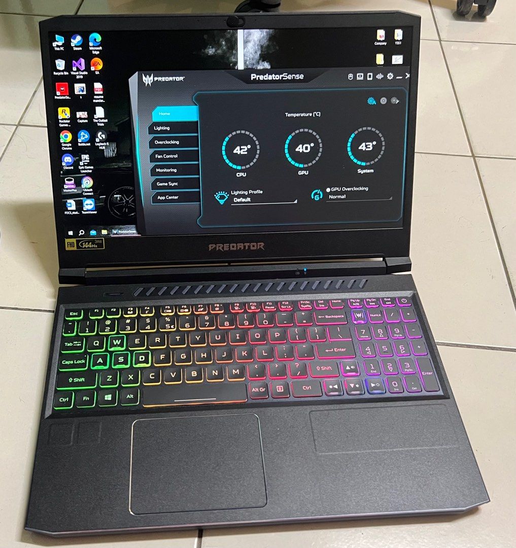 Used Predator helios 300 (i5,RTX3060,16GB RAM), Computers & Tech ...
