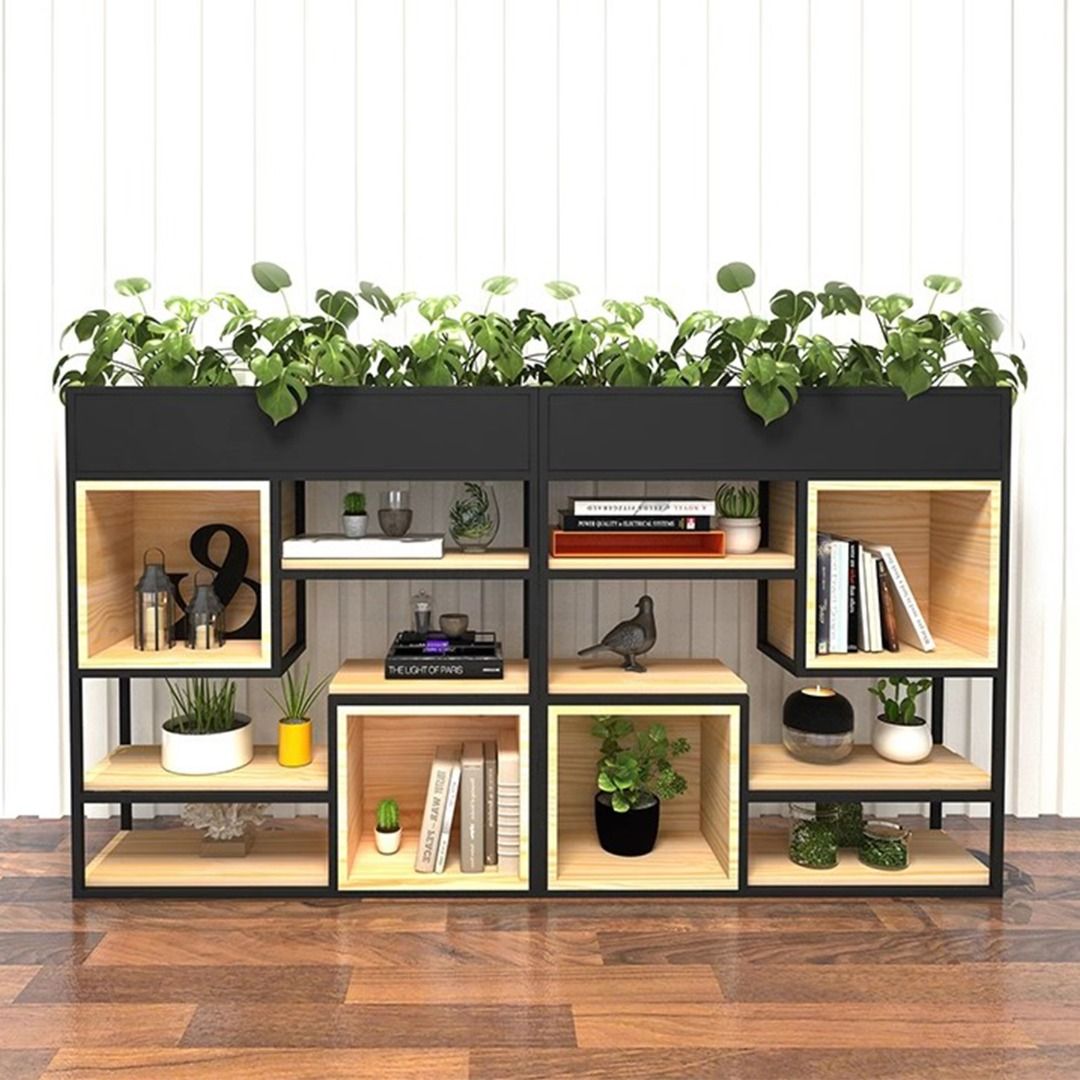 Presenthem Modern Plant Rack and Flower Display Partition, Furniture ...
