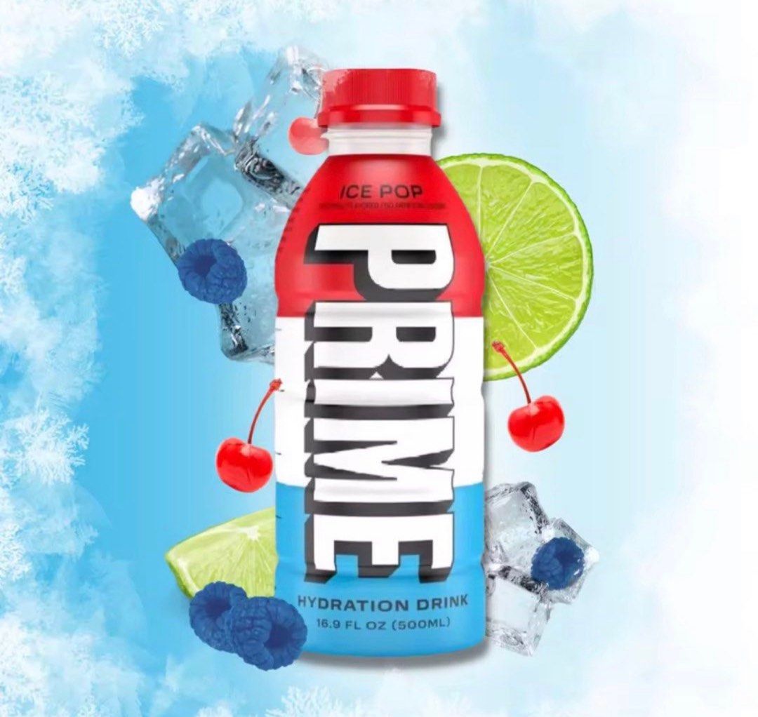 Prime Drink Ice Pop, Food & Drinks, Other Food & Drinks on Carousell