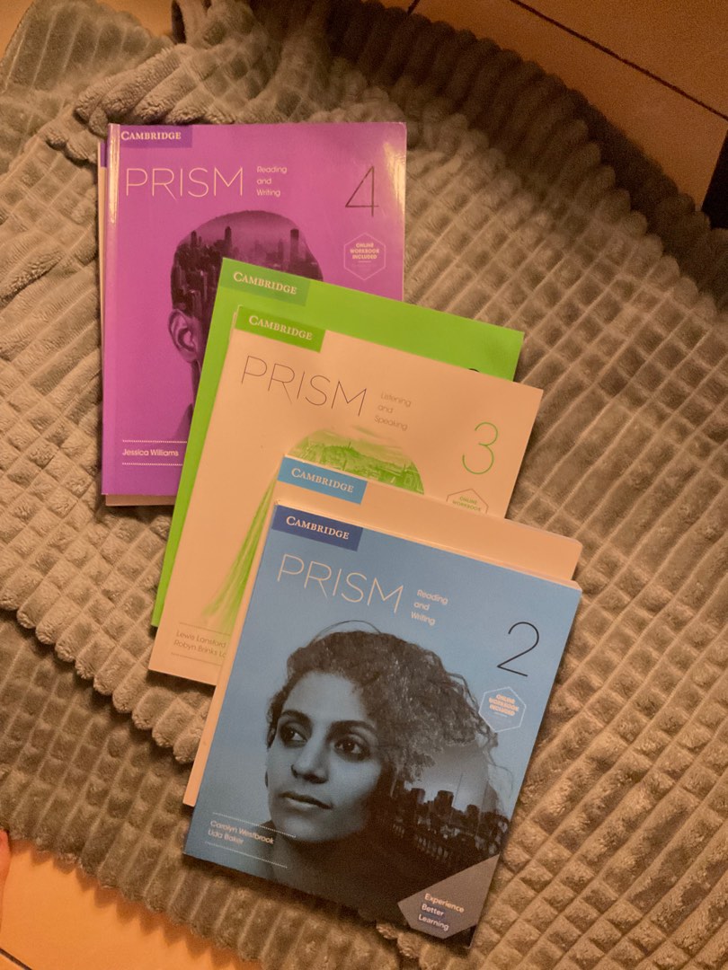 PRISM English Cambridge Book (Buku belajar Bahasa Inggris) on Carousell