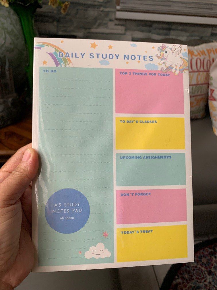 productivity notepad, Hobbies & Toys, Stationary & Craft, Stationery ...