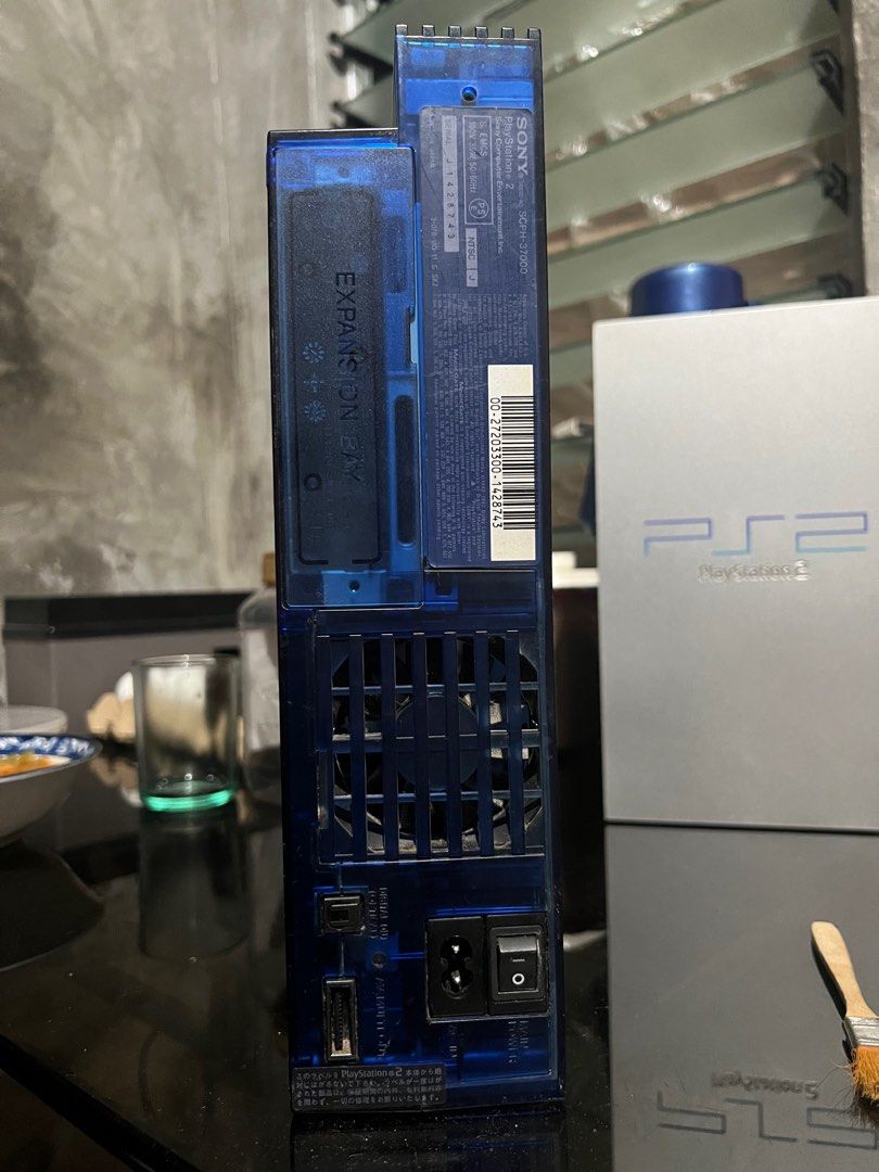 PS2 OCEAN BLUE LIMITED EDITION, Video Gaming, Video Game Consoles ...