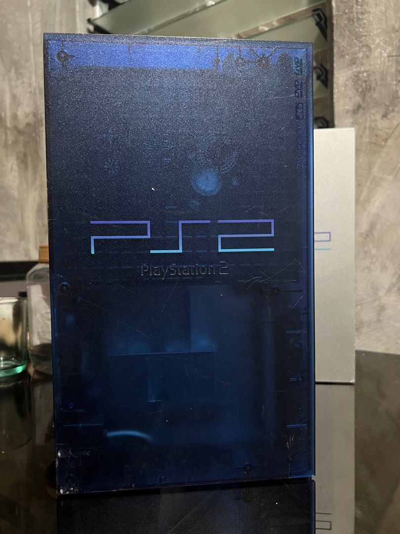 PS2 OCEAN BLUE LIMITED EDITION, Video Gaming, Video Game Consoles ...
