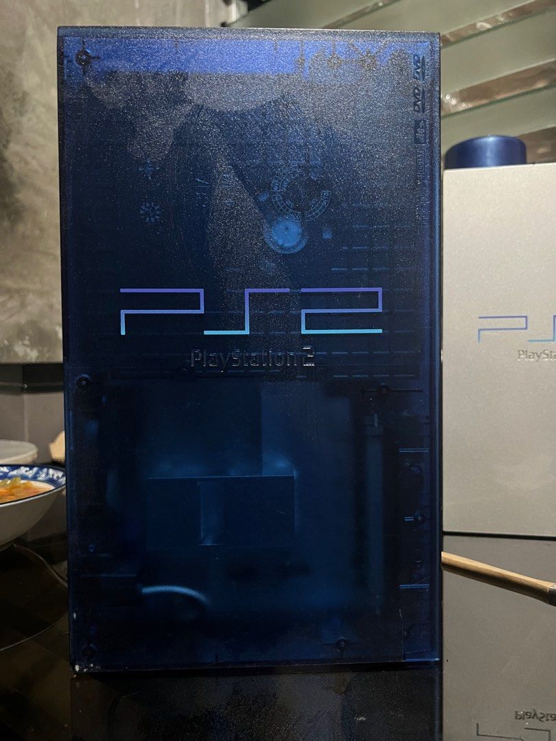 PS2 OCEAN BLUE LIMITED EDITION, Video Gaming, Video Game Consoles ...