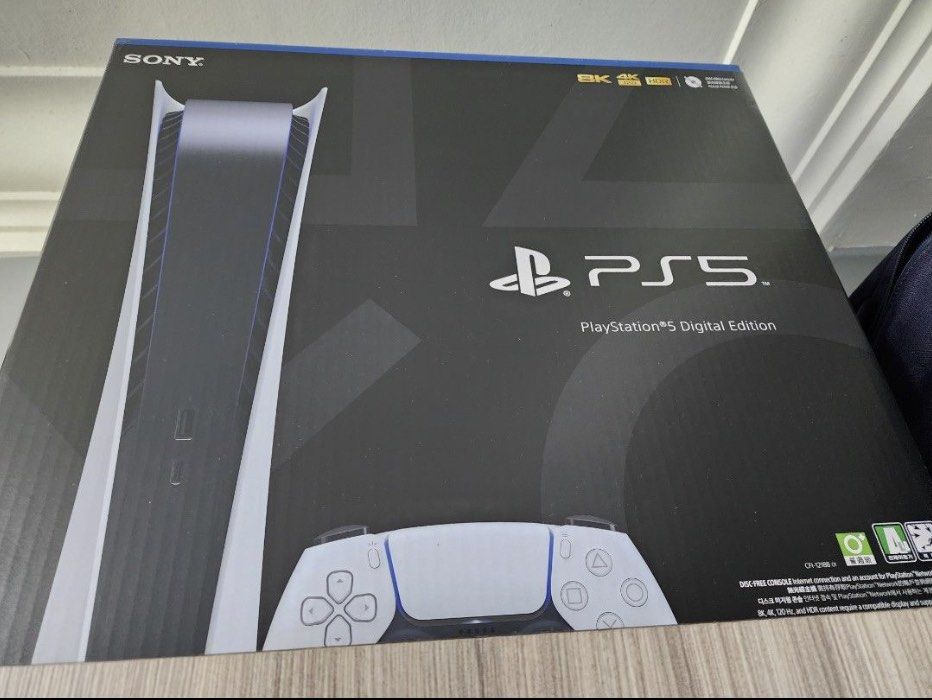 Ps5 digital, Video Gaming, Video Game Consoles, PlayStation on Carousell