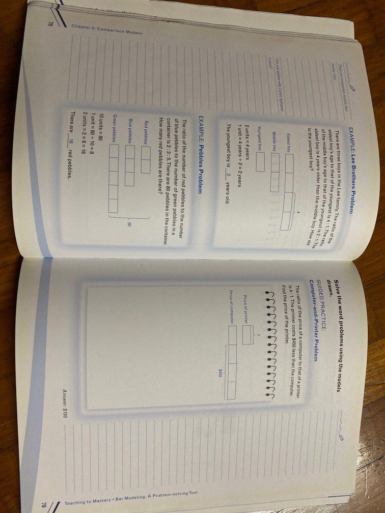 PSLE maths bar modelling guide, Hobbies & Toys, Books & Magazines ...