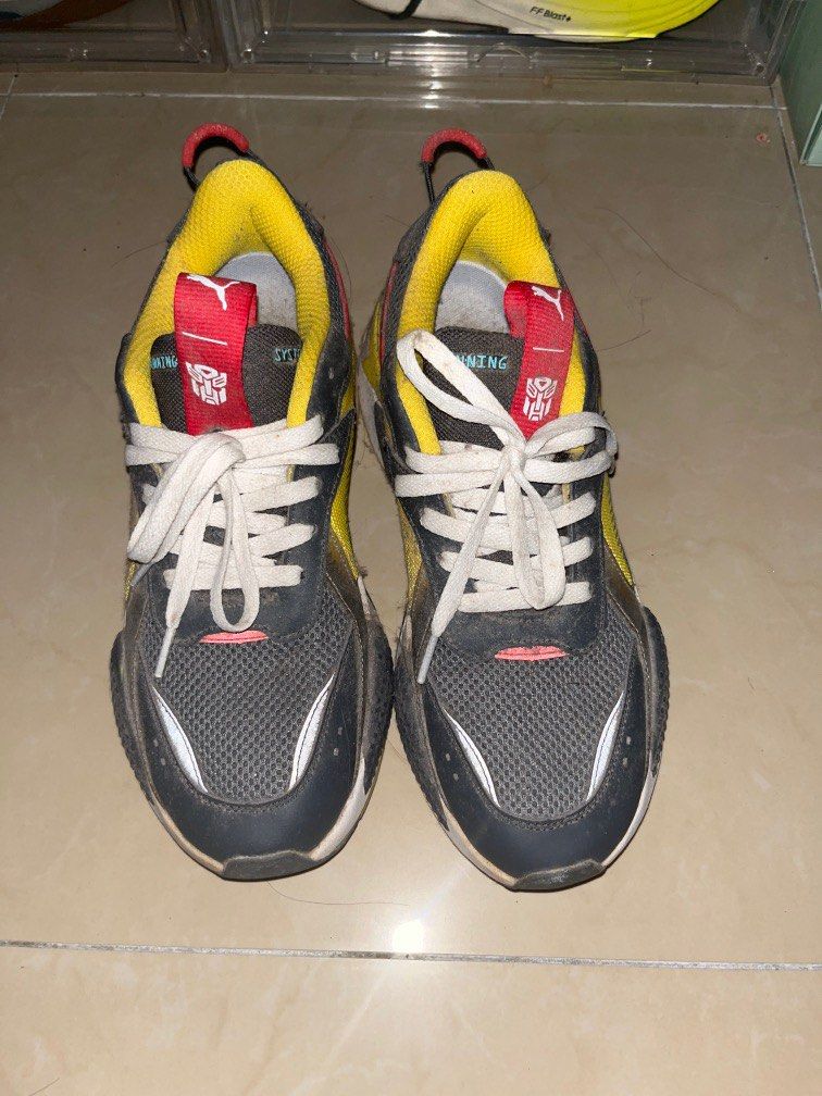 puma rxs bumblebee, Men's Fashion, Footwear, Sneakers on Carousell