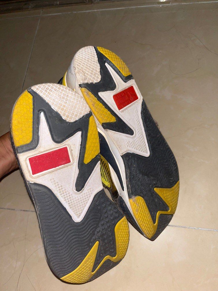 puma rxs bumblebee, Men's Fashion, Footwear, Sneakers on Carousell