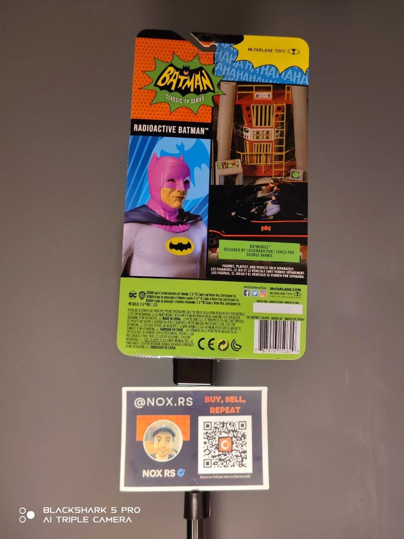 Radioactive Batman - Retro - Mcfarlane, Hobbies & Toys, Toys & Games on ...