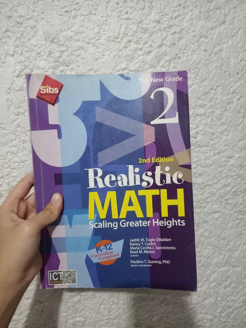 Realistic Math 2, Hobbies & Toys, Books & Magazines, Textbooks on Carousell