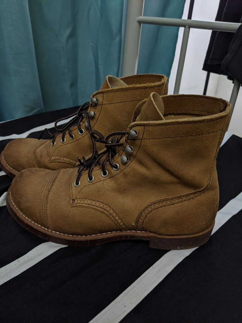 Red Wing Iron Ranger 8113, Men's Fashion, Footwear, Boots on Carousell