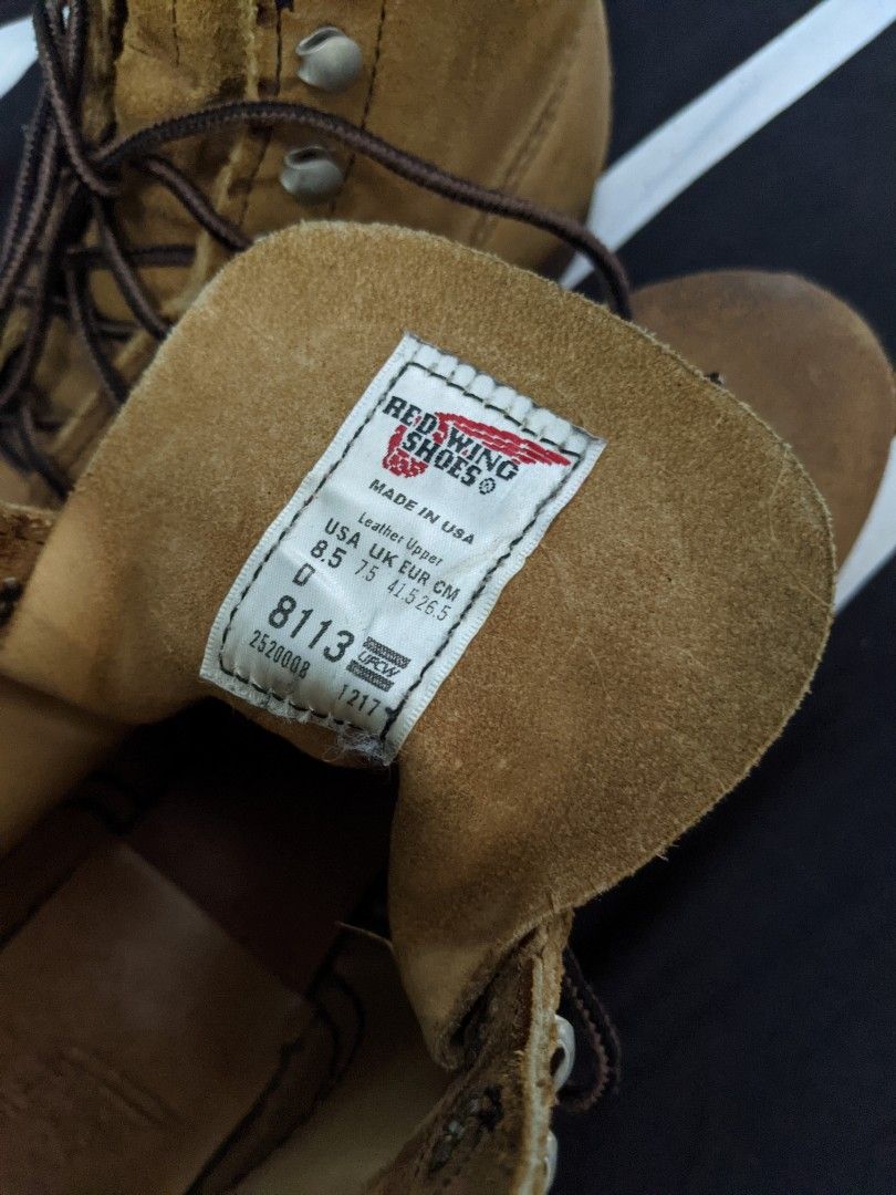 Red Wing Iron Ranger 8113, Men's Fashion, Footwear, Boots on Carousell