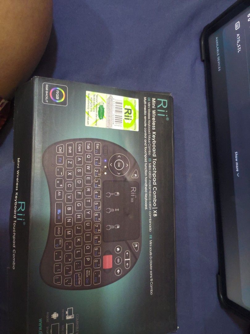 Rii mini wireless keyboard, Computers & Tech, Parts & Accessories, Computer Keyboard on Carousell