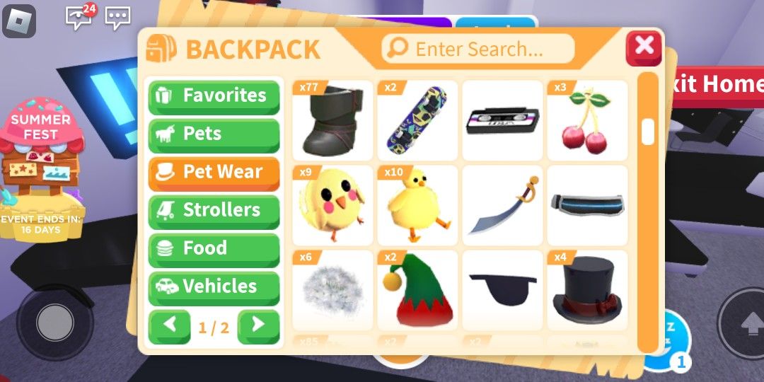 Roblox Adopt Me! Pet Wear Collection, Video Gaming, Gaming Accessories ...