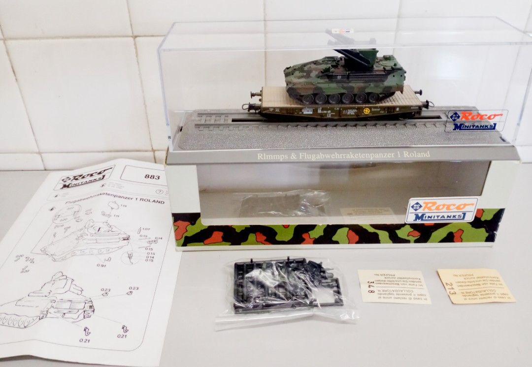 Roco Minitanks 1/87 Roland 1 Anti Aircraft Flak Panzer., Hobbies & Toys ...