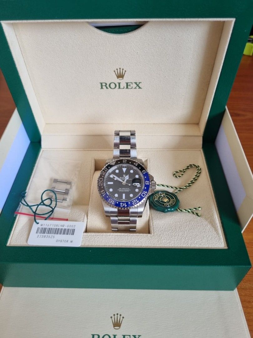 Rolex Batman, Luxury, Watches on Carousell