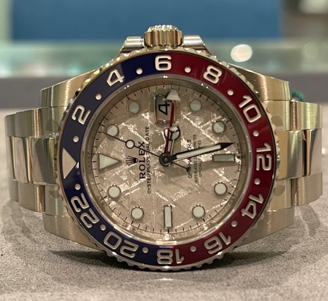 Rolex June 2023 GMT Master II 126719blro Meteorite Dial, Luxury ...