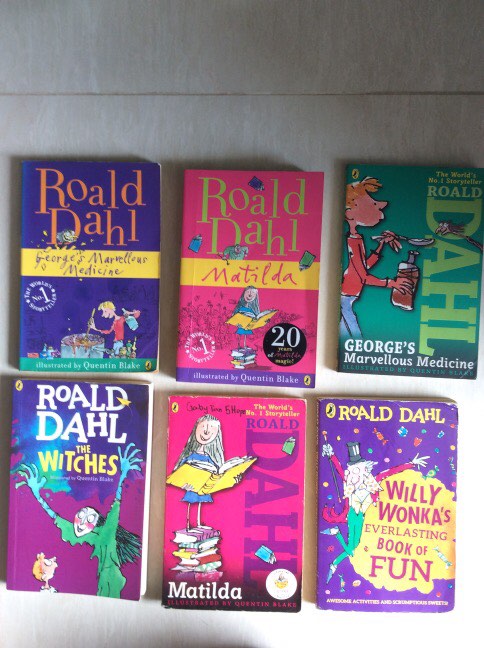Ronald Dahl (any 4 books at $10 only ) , Hobbies & Toys, Books ...