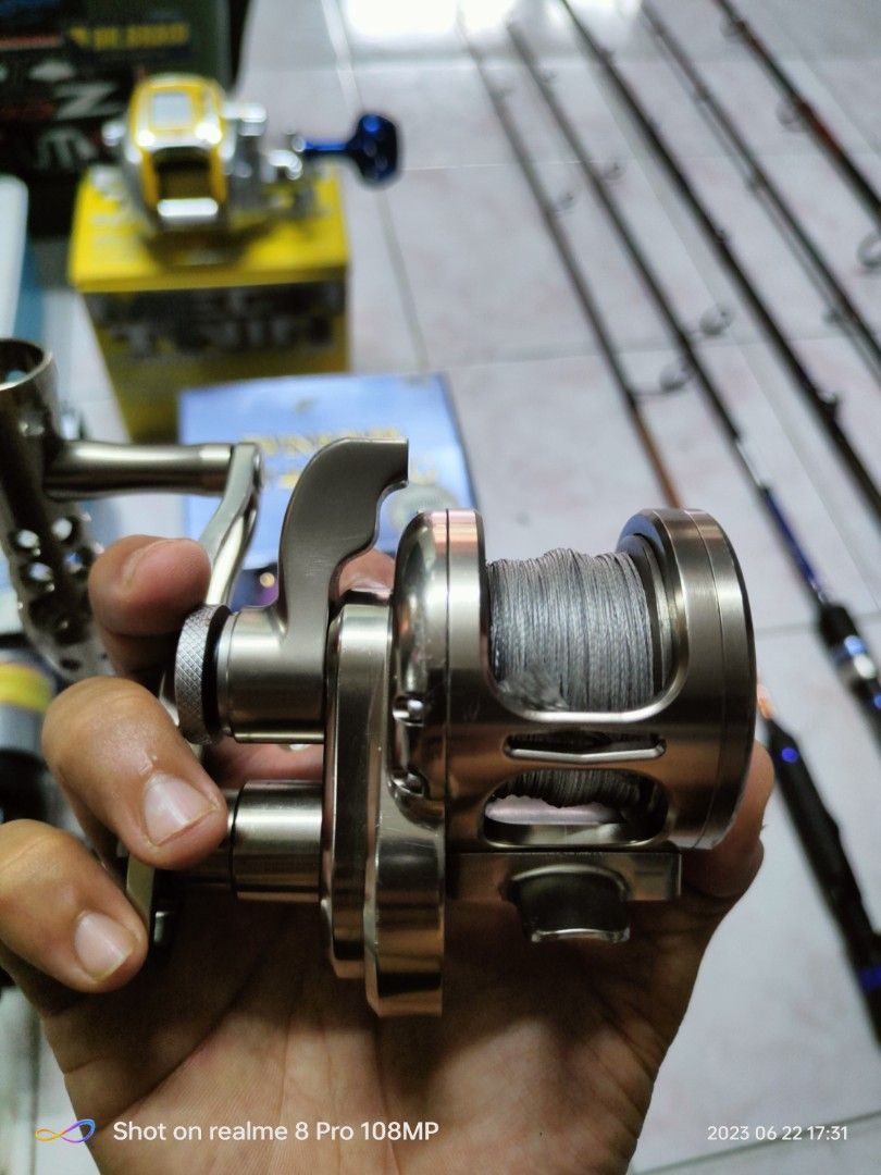 Ryoko overhead reel, Sports Equipment, Fishing on Carousell