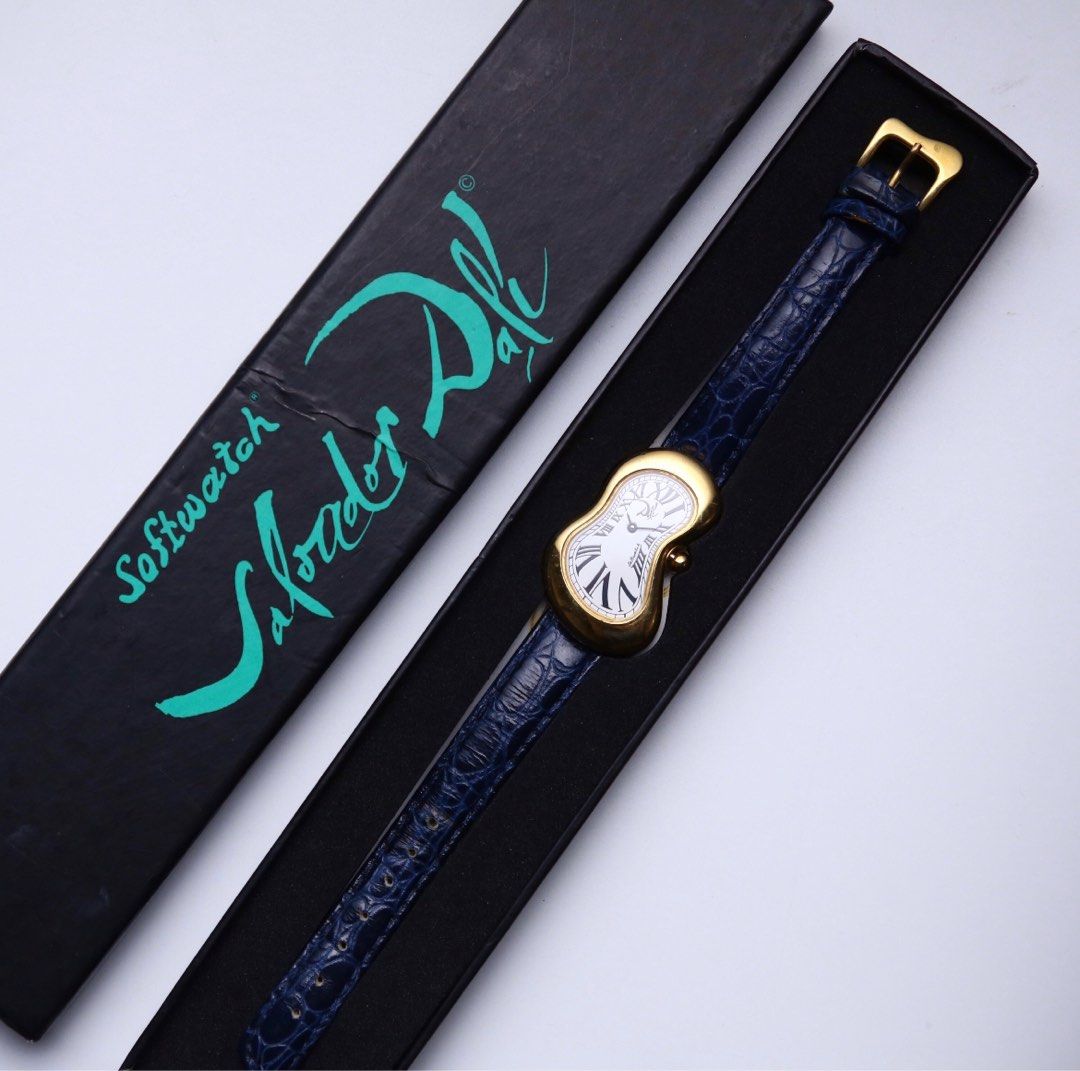 RARE 1990s Salvador Dali Surrealist Exaequo Softwatch Watch, Luxury ...