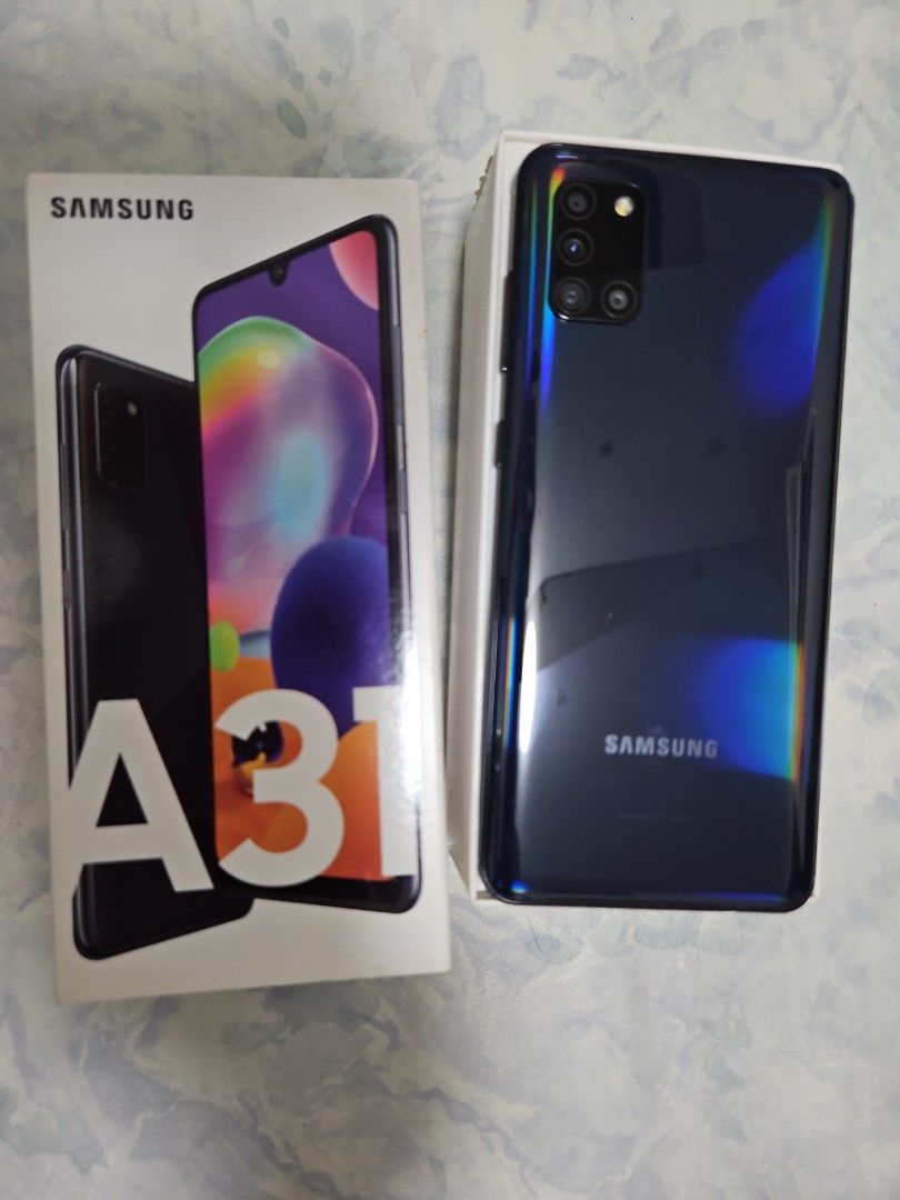 Samsung A31 Prism Crush Black, Mobile Phones & Gadgets, Mobile Phones ...