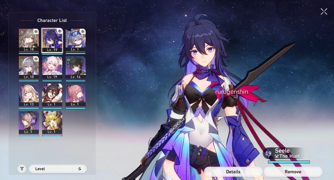 Seele, SilverWolf, Bronya TL19 Starter Honkai Star Rail, Video Gaming ...