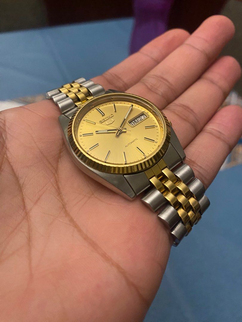 Seiko datejust homage, Luxury, Watches on Carousell