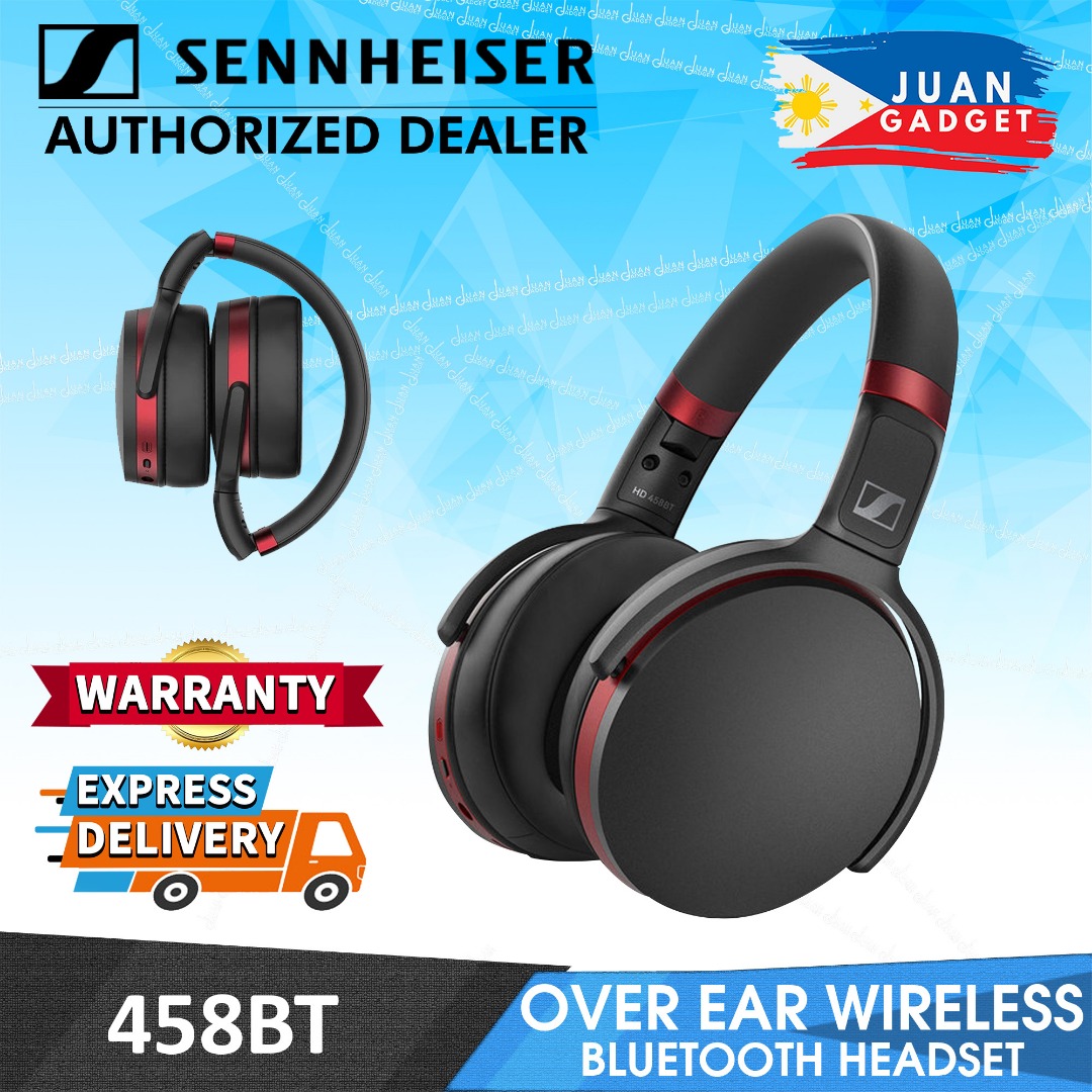 Sennheiser HD 458BT Over Ear Wireless Headphones with Active Noise Cancellation Headphone | JG ...