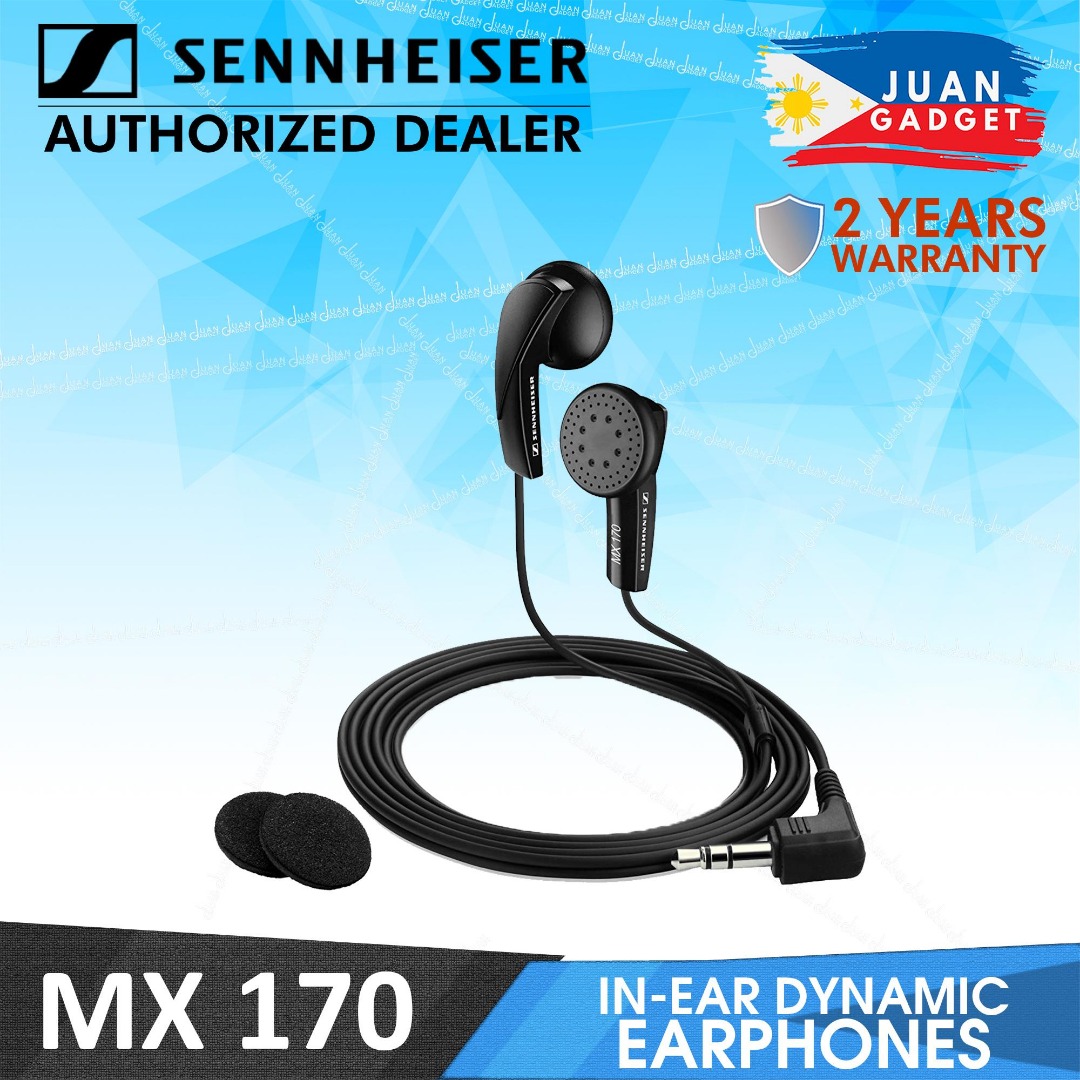 Sennheiser MX 170 Wired In-Ear Headphones | JG Superstore on Carousell