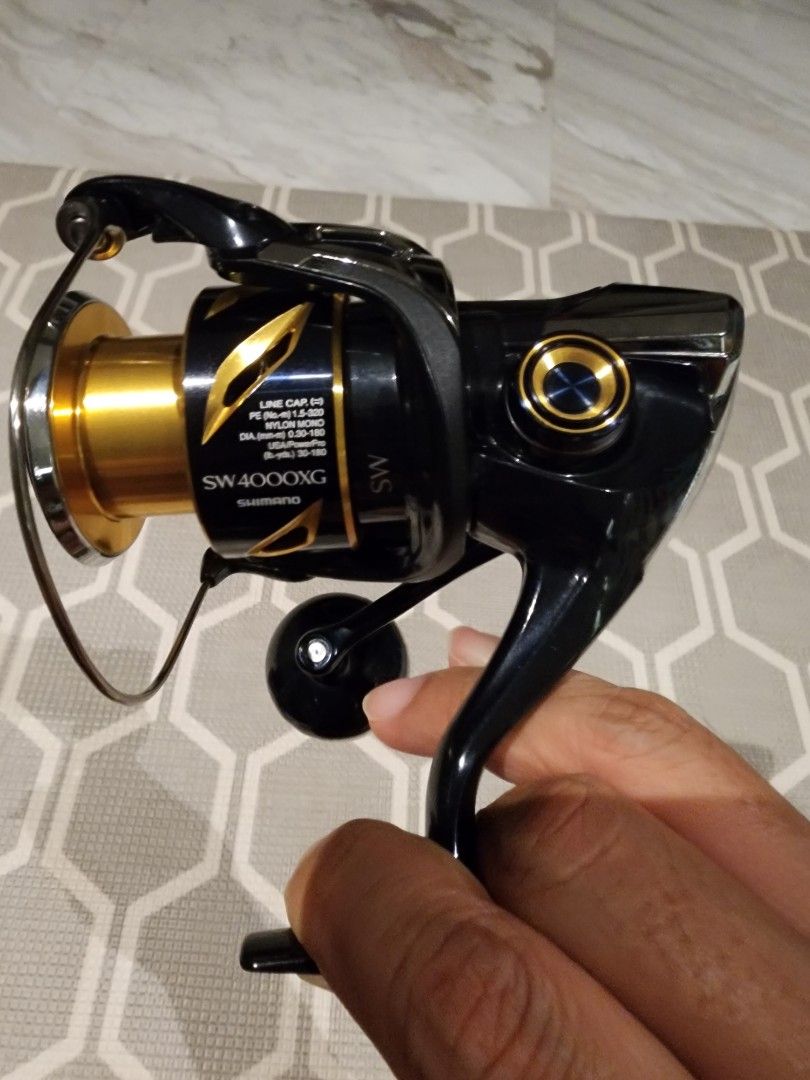 Shimano Stella SW 4000 XG Local Warranty, Sports Equipment, Fishing on Carousell