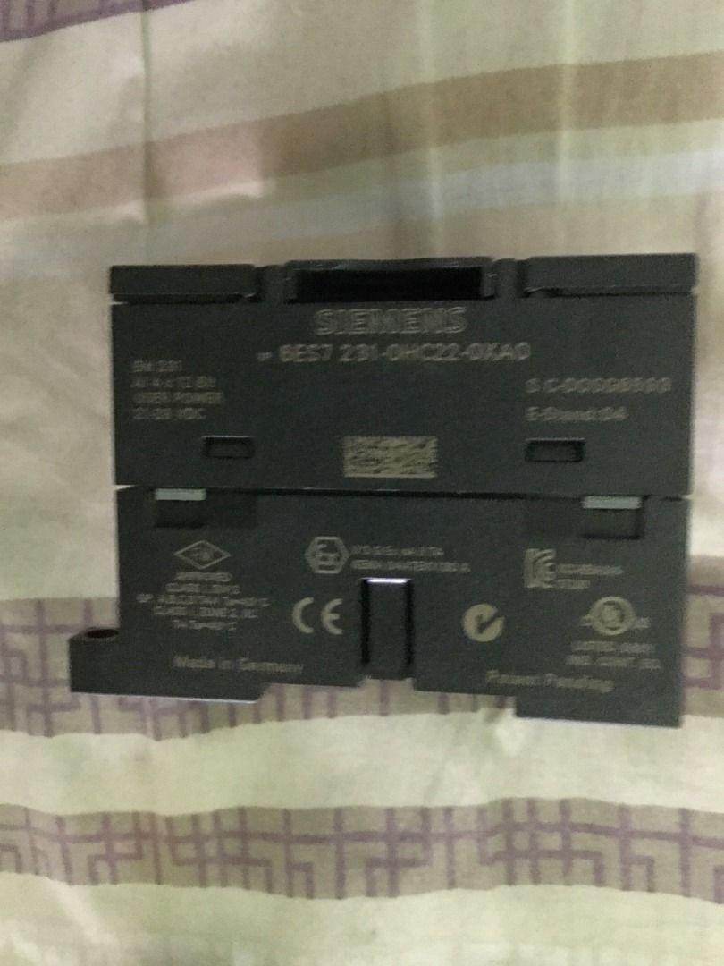 Siemens S7-200 PLC with EM 231 and 235, Commercial & Industrial ...