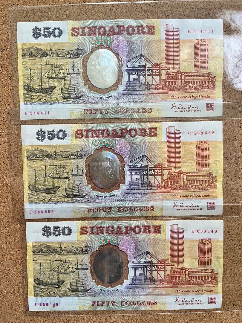 Singapore Commemorative $50 Polymer Note, Hobbies & Toys, Memorabilia ...
