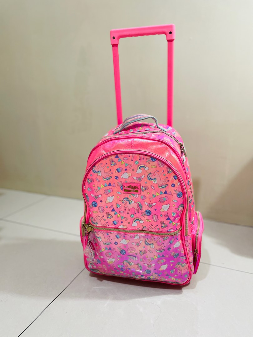 Smiggle Trolley Bag, Women's Fashion, Bags & Wallets, Backpacks on ...