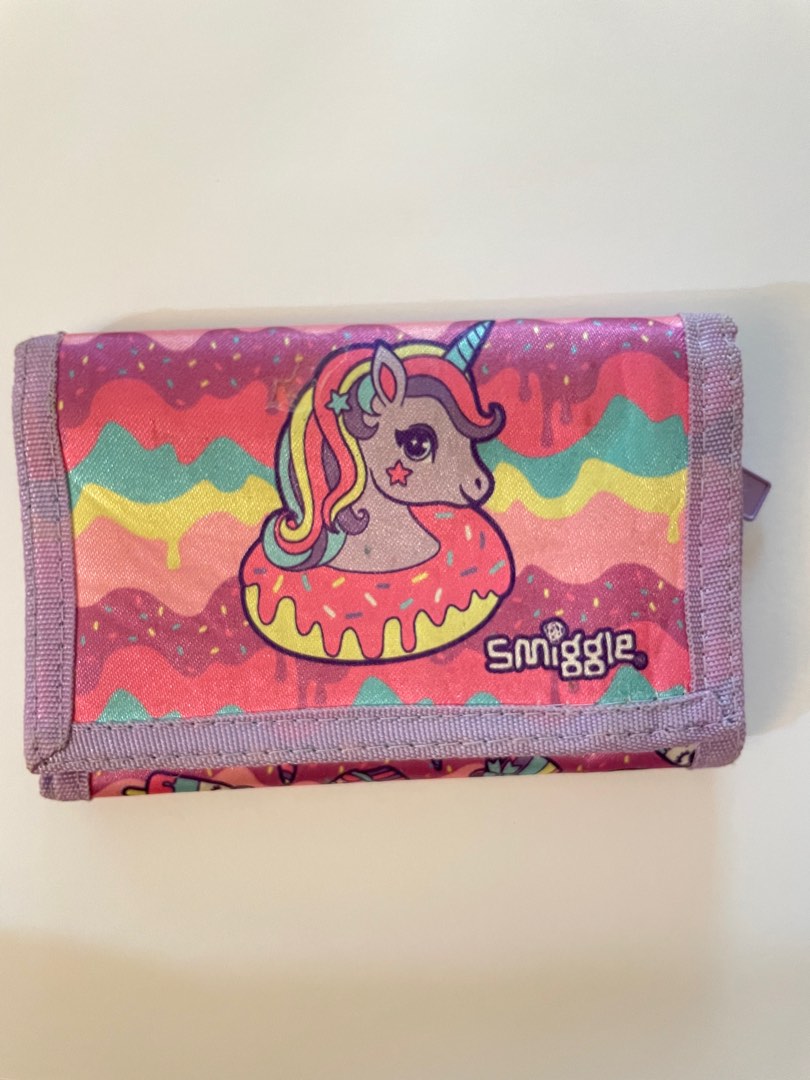 Smiggle wallet for girls unicorn, Hobbies & Toys, Stationery & Craft ...