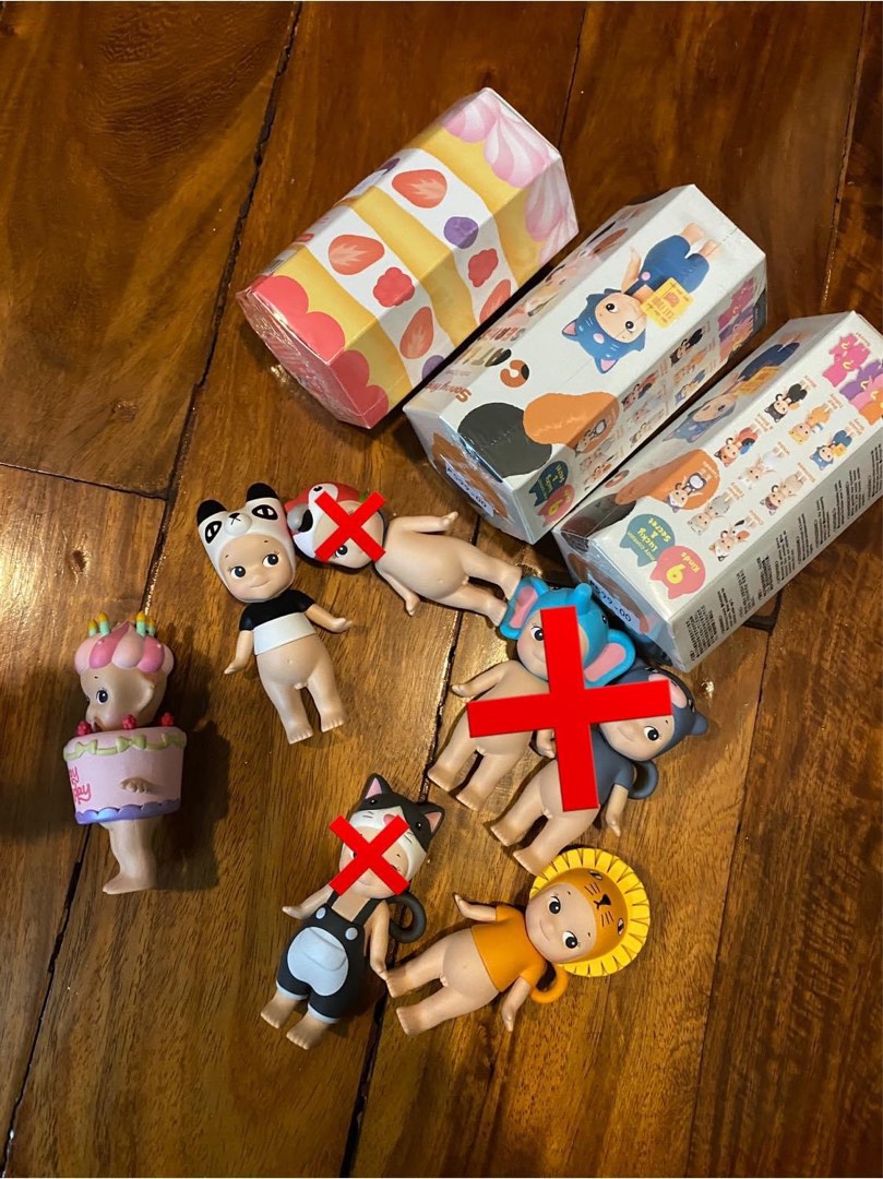 sonny angels raspberry cake, donna wilson pia & richie on Carousell