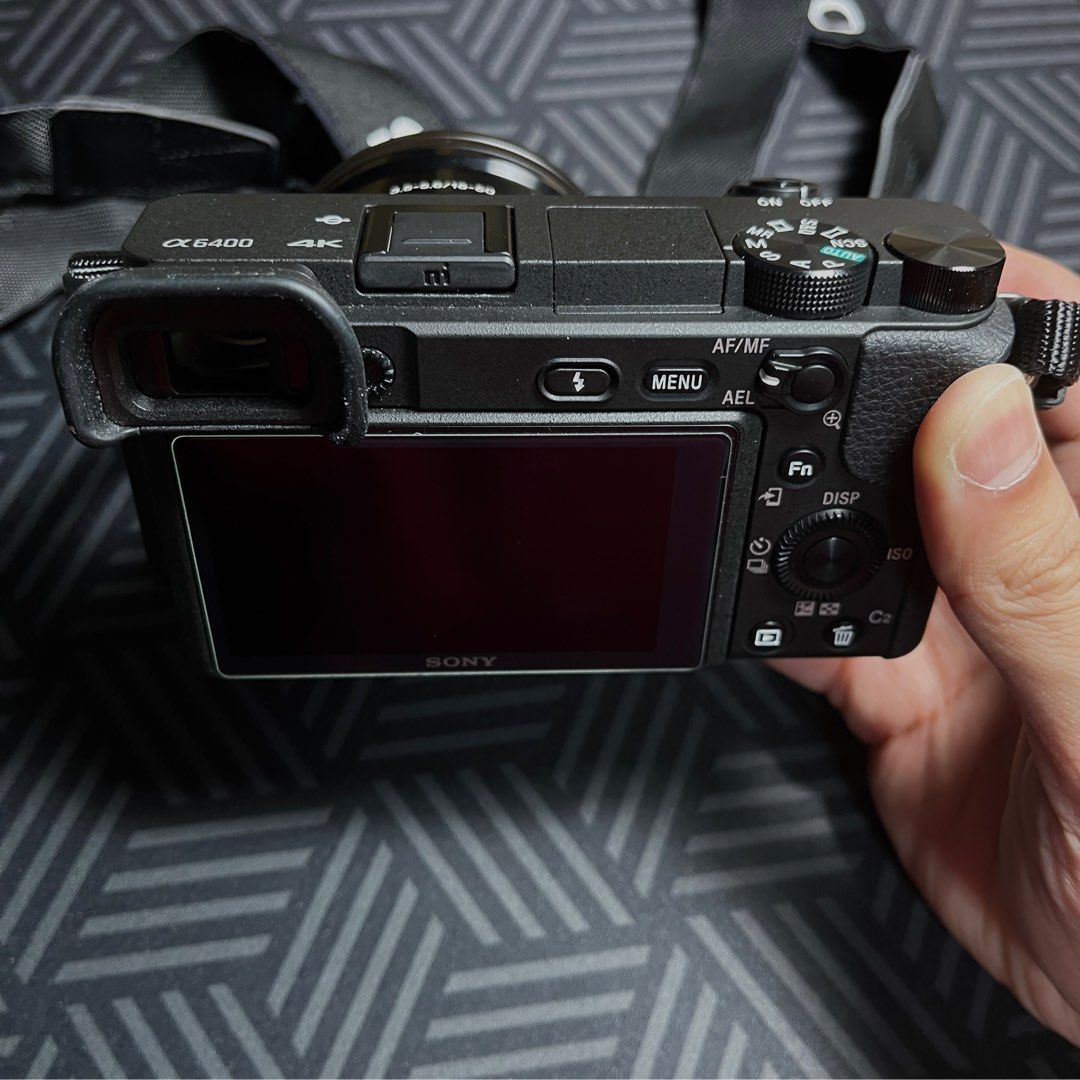 Sony a6400 with kit lens, Photography, Cameras on Carousell