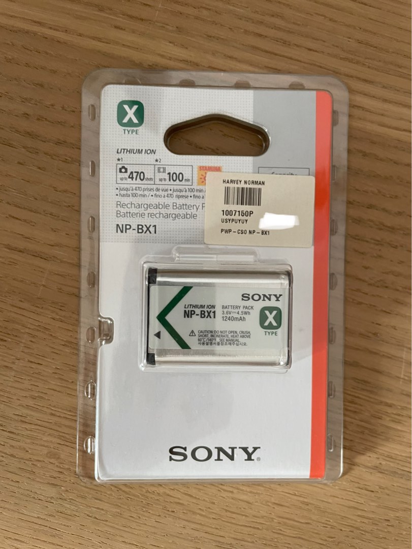 Sony battery - Original, Photography, Photography Accessories ...