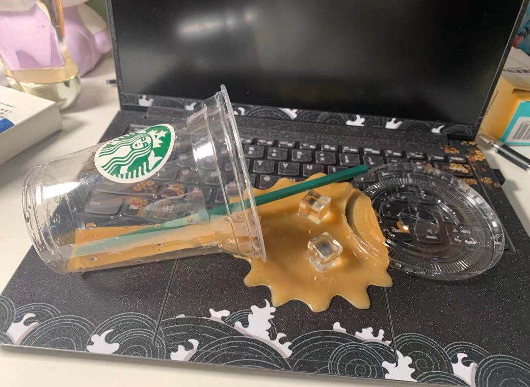 Spill Prank Starbucks Drink, Hobbies & Toys, Toys & Games on Carousell